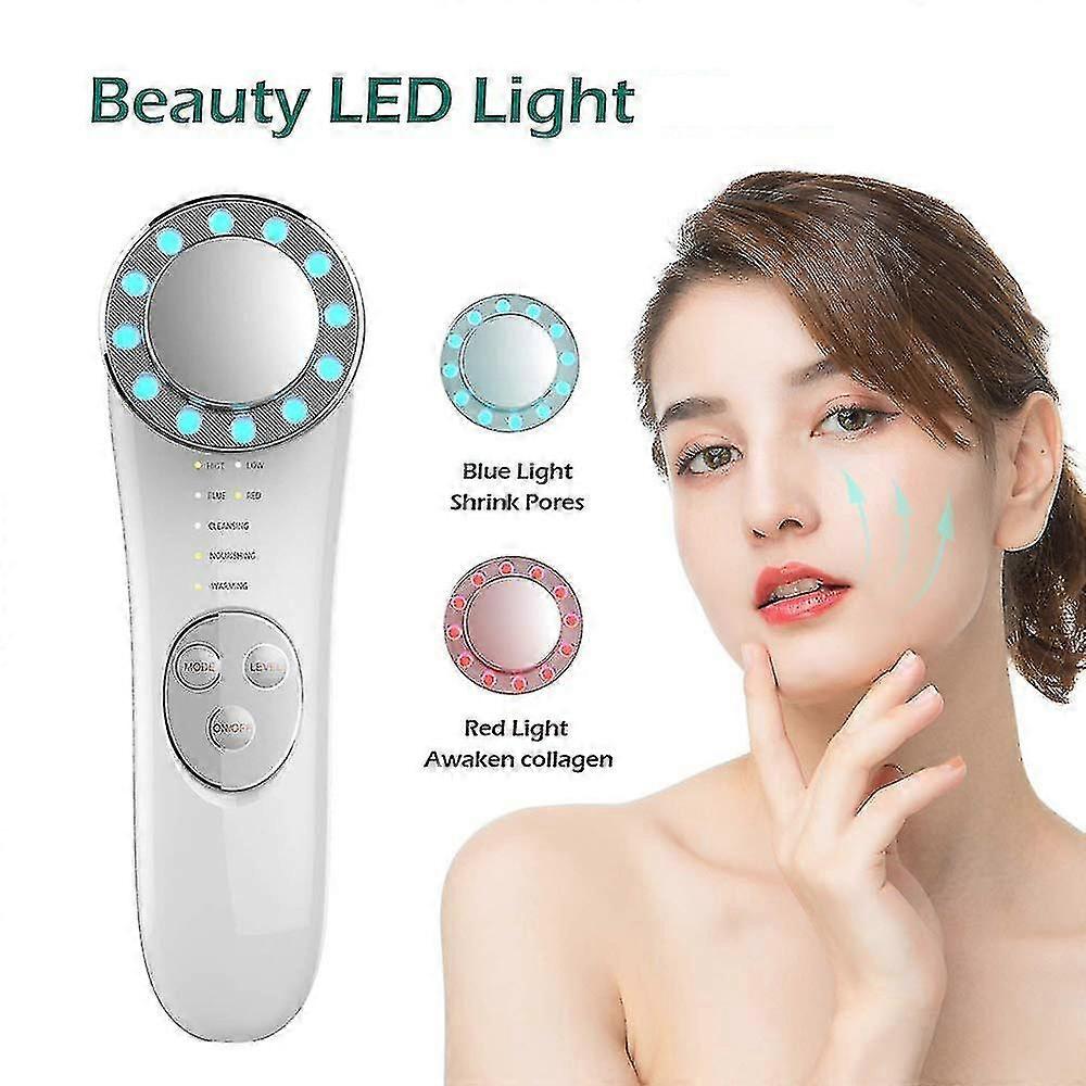 Facial Massager - 7 In 1 Face Cleaner Lifting Machine - High Frequency ...