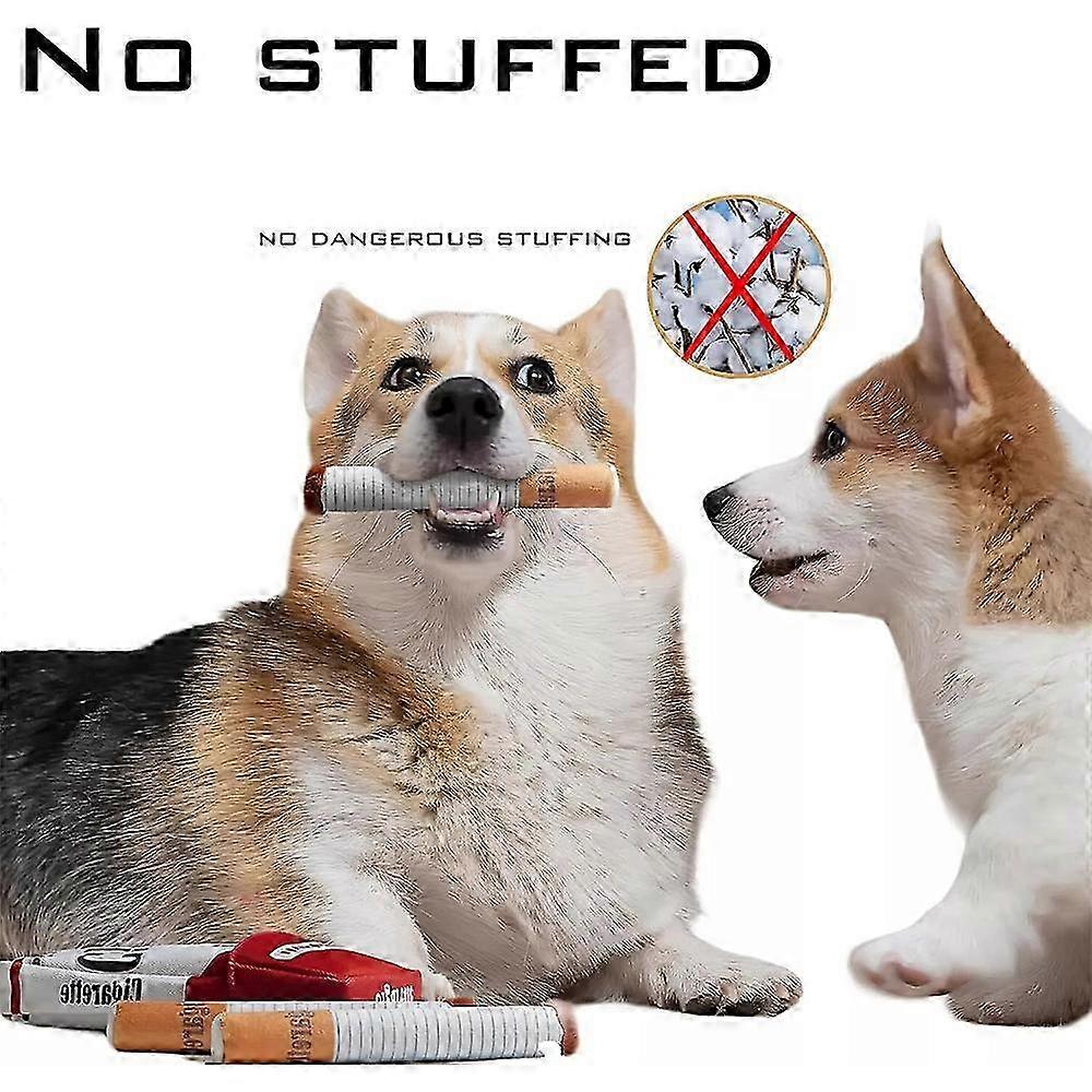 Interactive Giggles Stick Dog Toy, Cigarette Dog Toy, Squeaky Cigar ...