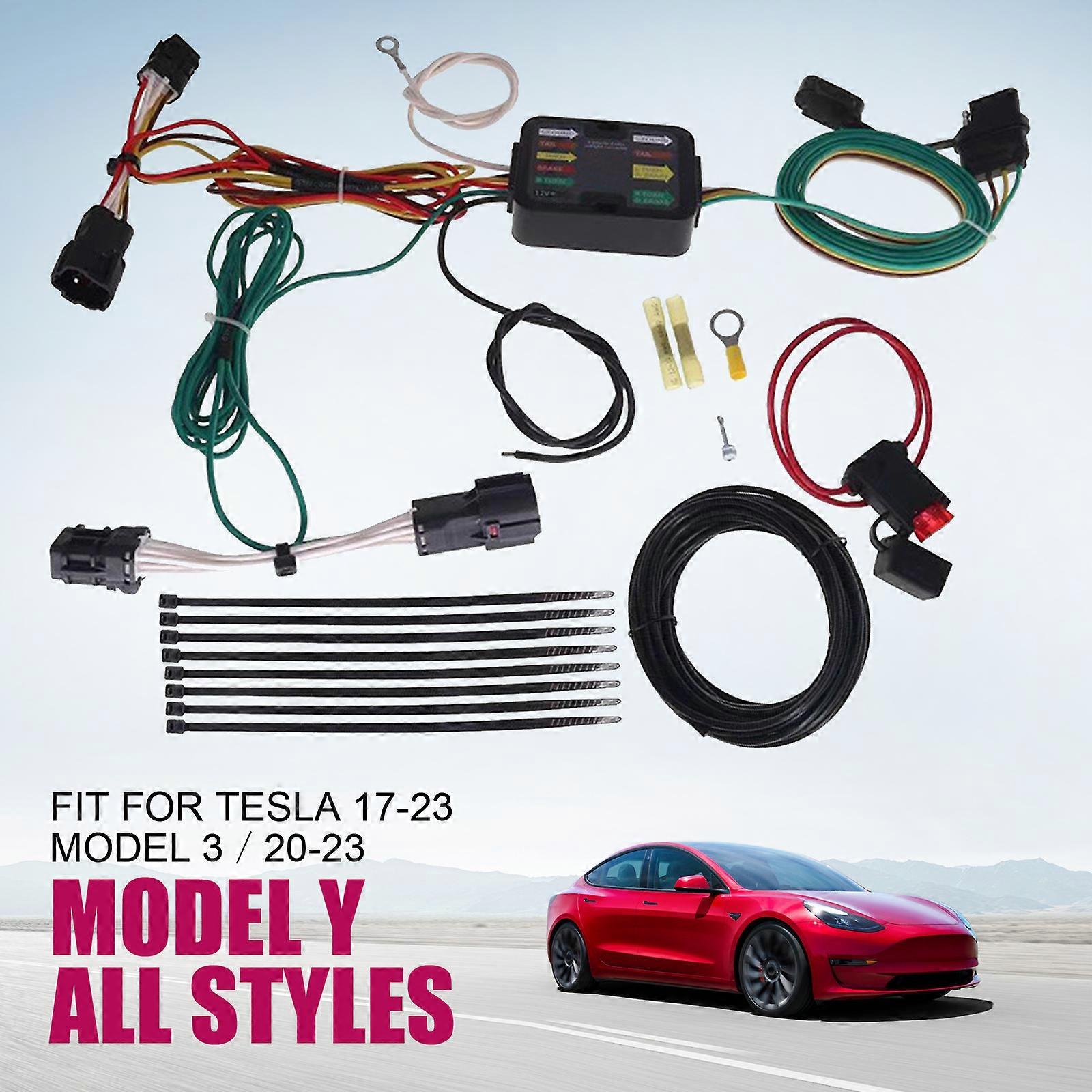 Trailer Wiring Harness For Tesla 2017-23 Model 32020-23 Model Y All ...