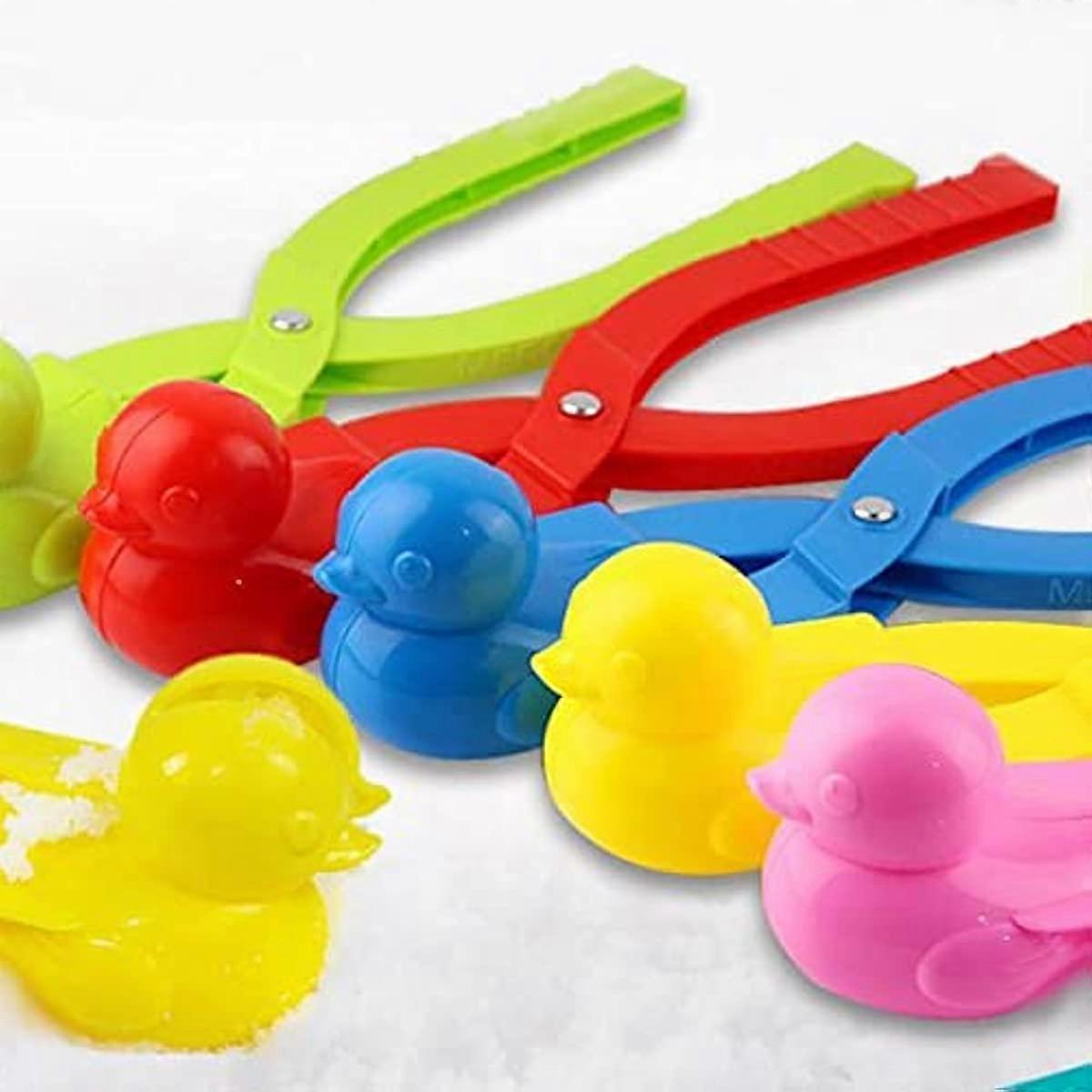 Snowball Maker Duck Sandball Maker Clips Snowball Pliers Snowman Winter ...