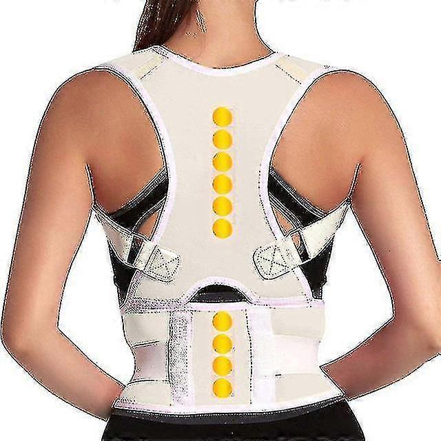 Health Care Back Orthopedic Spine Brace Belt Magnetic Therapy Posture ...