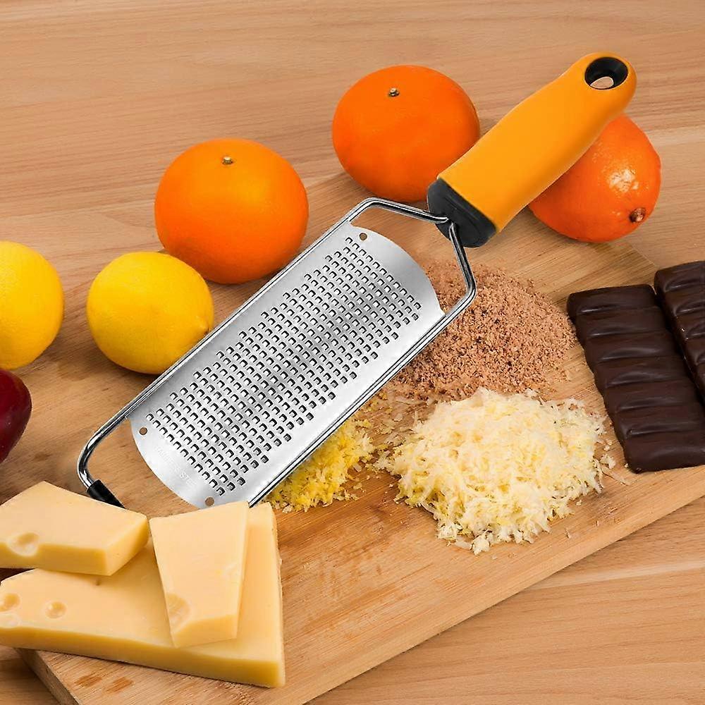 Grater, Lemon Zester, Parmesan Zester, Chocolate, With Razor-Sharp ...