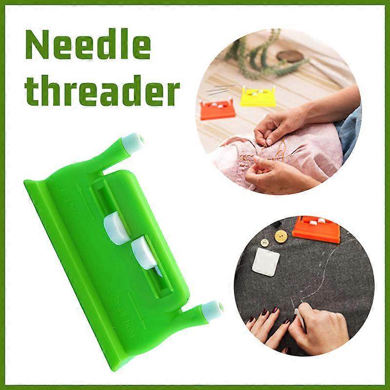 Sewing Machine Needle Threader Stitch Insertion Tool Automatic Double ...