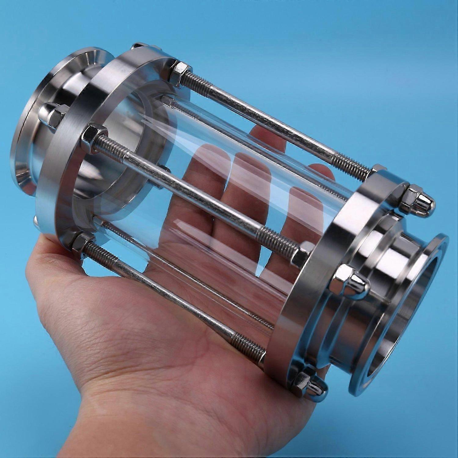 In-Line Sight Glass with Clamp End,Flow Sanitary Straight Sight Glass ...