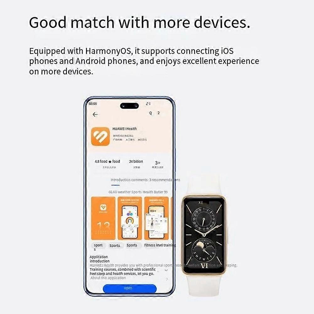 Type A HUAWEI Band 9 1.47 inch AMOLED Screen Smartatch Blood Oxygen ...