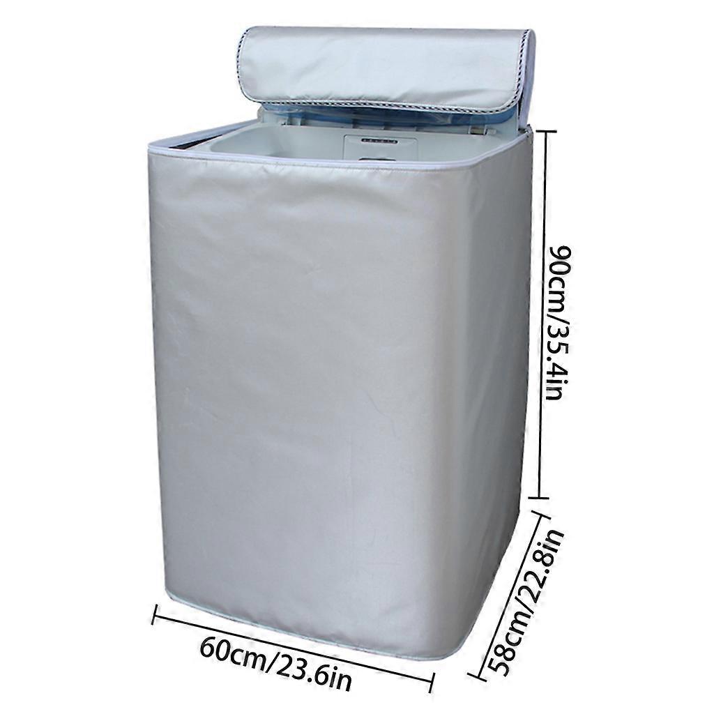 Portable Washing Machine Cover, Top Load Washer Dryer Cover, Waterproof ...