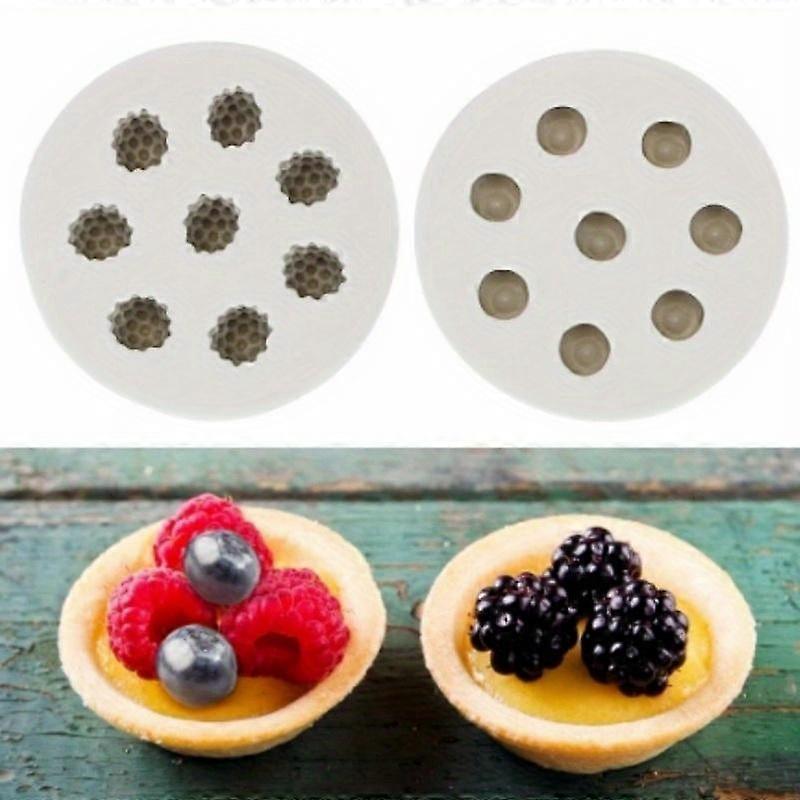 Raspberry Blueberry Silicone Mold Cake Bakeware Decorating Berry ...