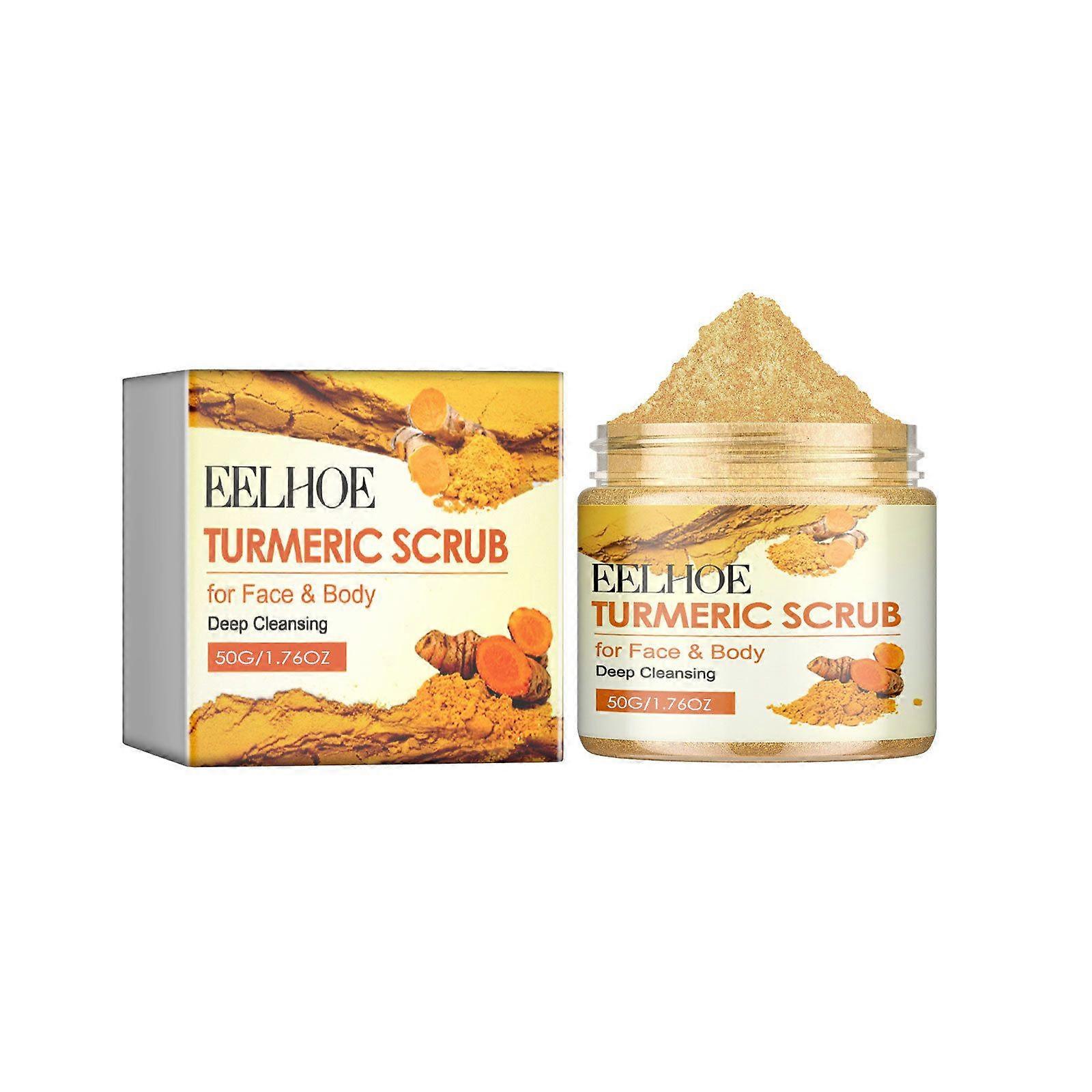 Turmeric Body Scrub, Deep Cleansing Exfoliating Body Scrub ...