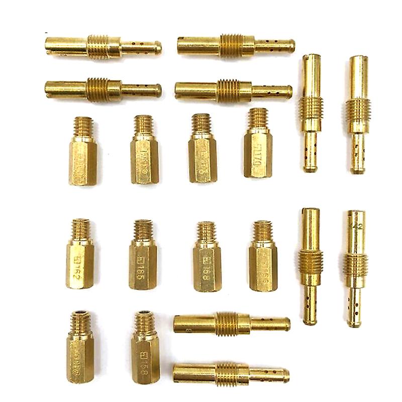 20pcs Carburetor Main Jet & Slow / Pilot Jet Kit Set For Pwk Keihin Oko Cvk Type | Fruugo NZ