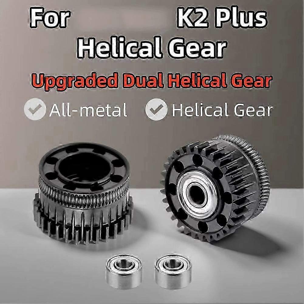 Extruder Gear for Creality K2 Plus 3D Printer - All Metal Filament ...