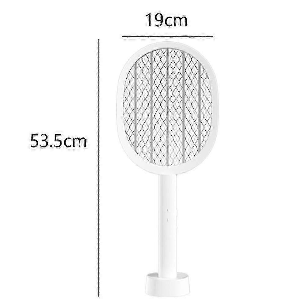 Electric Fly Swatter 3000V Bug Zapper Racket with Purple Light ...