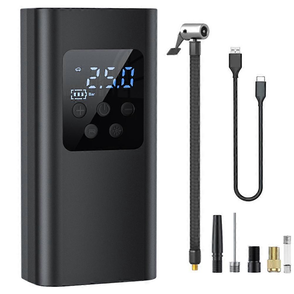 150PSI Cordless Air Pump - Rechargeable High-Pressure Inflator for Car ...