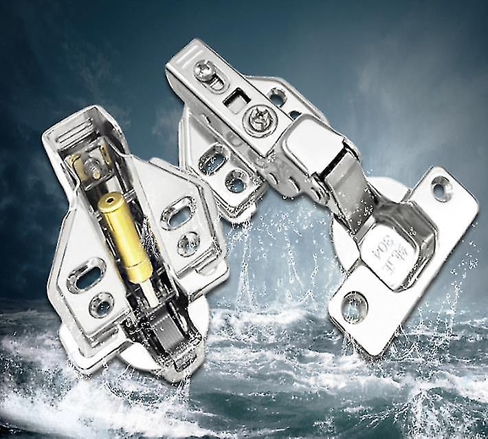 304 Stainless Steel Hydraulic Hinge, Cabinet Door Spring Folding Hinge ...