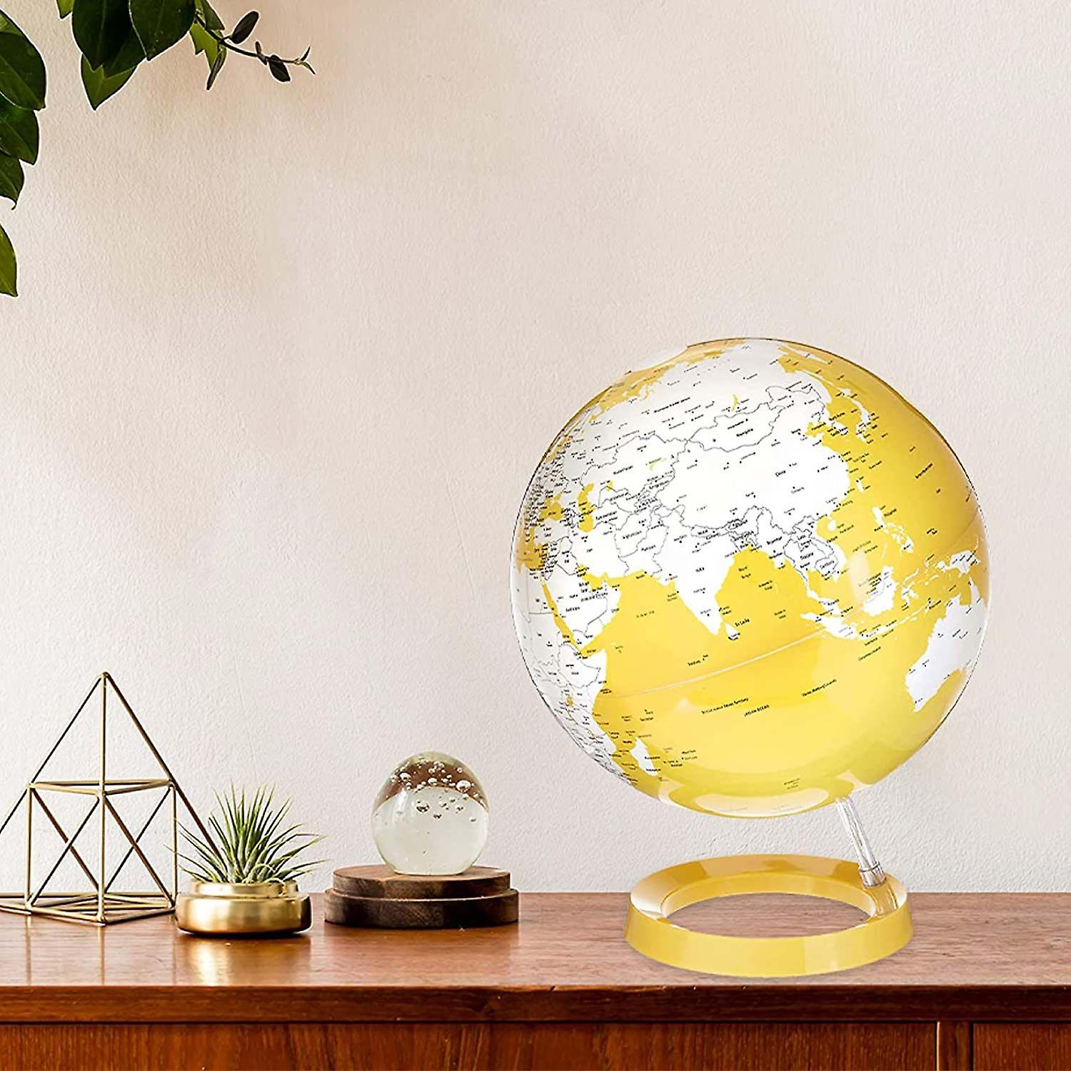 Luminous world globe Light & Color Ø 30 cm - Pastel Blue | Fruugo UK
