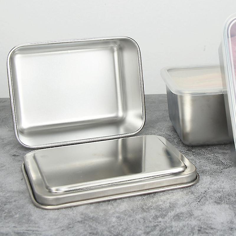 Stainless Steel -keeping Box Storage Box With Lid Food Storage Box ...