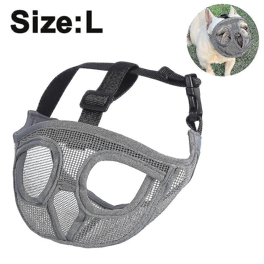Short Snout Dog Muzzle Bulldog Muzzle,stop Dog For Biting_fs | Voghion.com