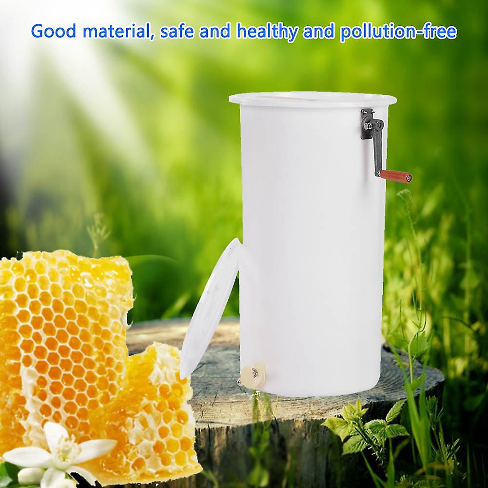 2 Frame Plastic Manual Bee Honey Extractor Honeycomb Beekeeping Equipment White | Fruugo UK