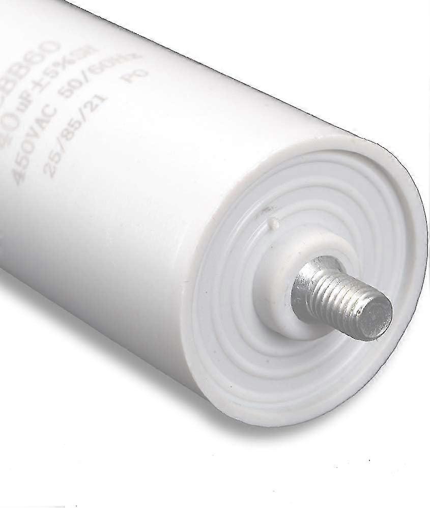 20UF CBB60 Double Insert Molded Capacitor (with Screw Bottom) Capacitor ...