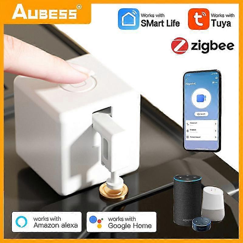 Zigbee Tuya Smart Fingerbot Plus Smart Life App Remote Diy Switch Button Pusher Modules Timer ...