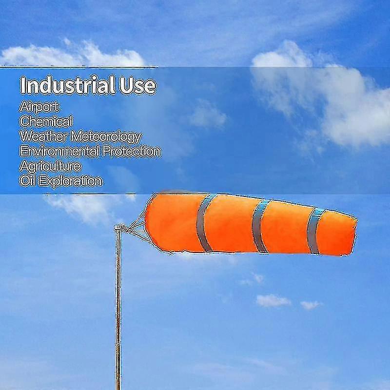 60/80/100cm Reflective Windsock Outdoor Airport Wind Direction ...