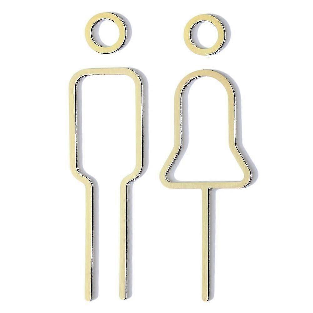 Man WoMan MetaL WaLL Sign PLate ToiLet DoorpLate WaSh RooM LabeL Wc ...