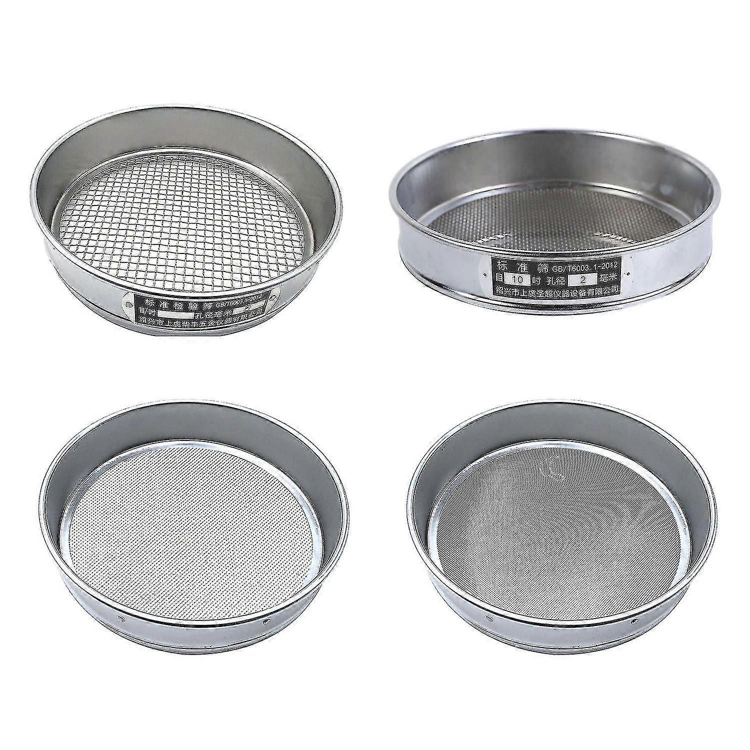 Stainless Steel 4/10/20/60 Mesh Bottom Mesh Flour Sieve Thickened Rice ...