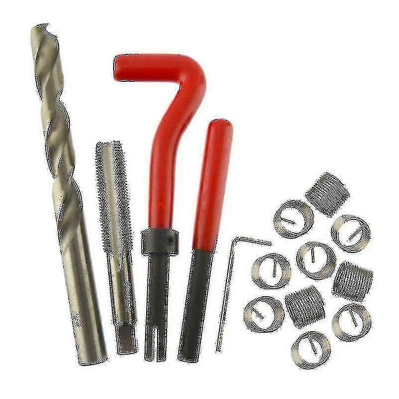 15pcs M12 X 1.25 Thread Repair Kit Helicoil Compatible 12mm Damaged ...