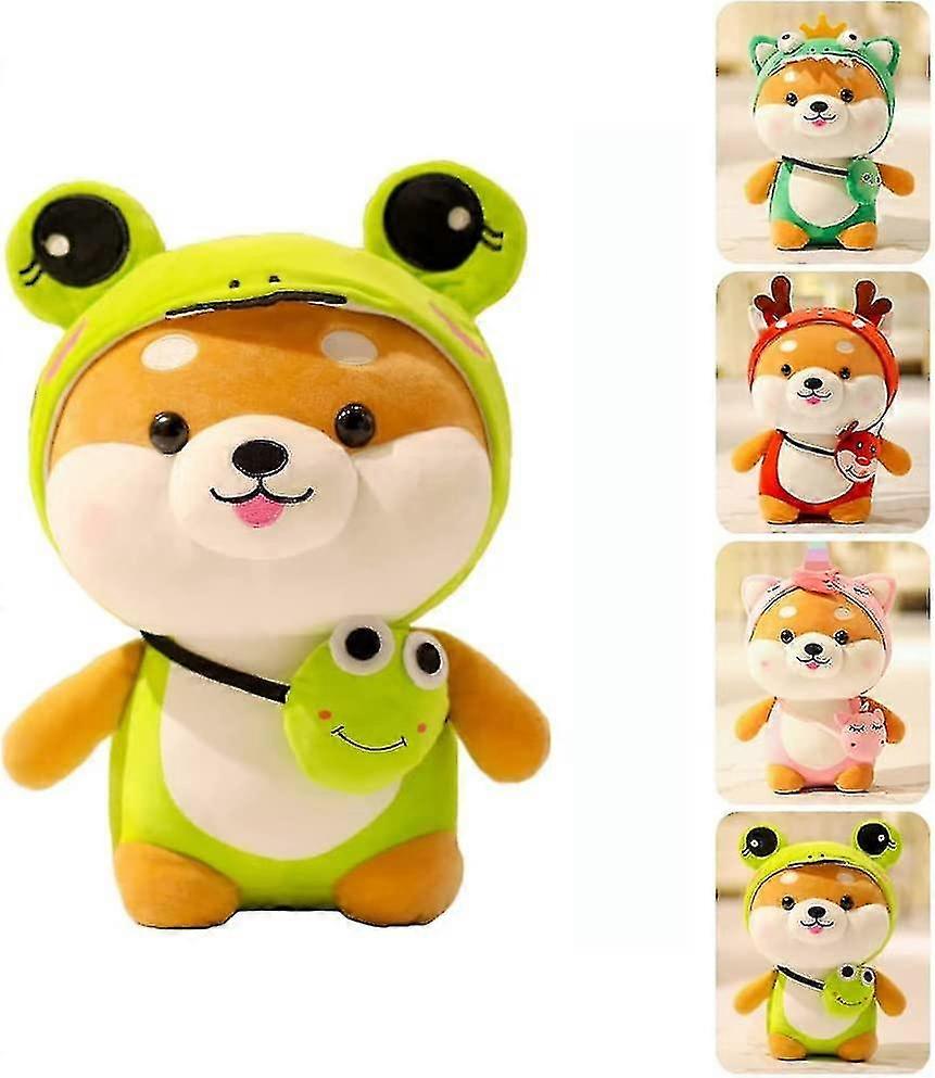 Cute Plushies, Is A Shiba Inu Dressed Up As A Frog Cute Plush Animals ...