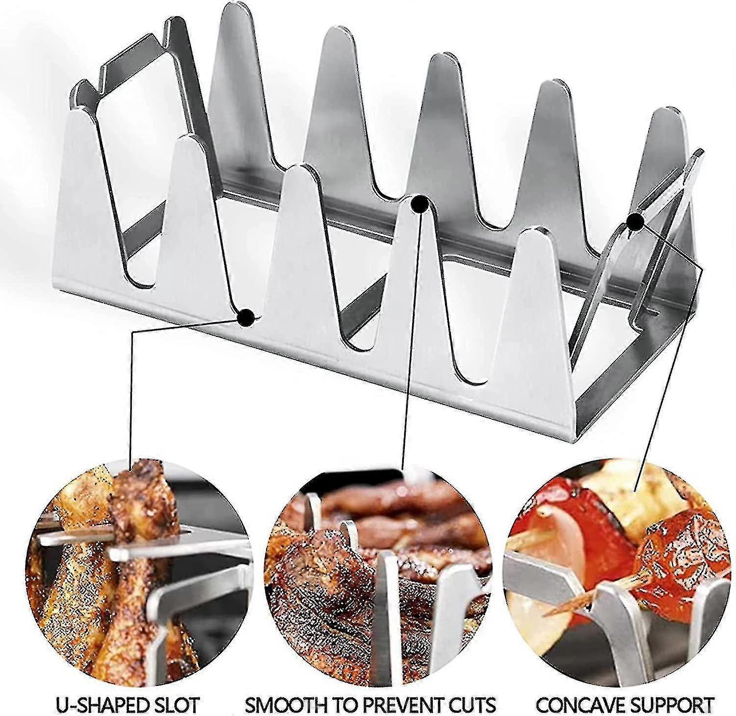 Bbq Grill, Sturdy Stainless Steel, Ideal Angle For Meat, Easy Indirect ...