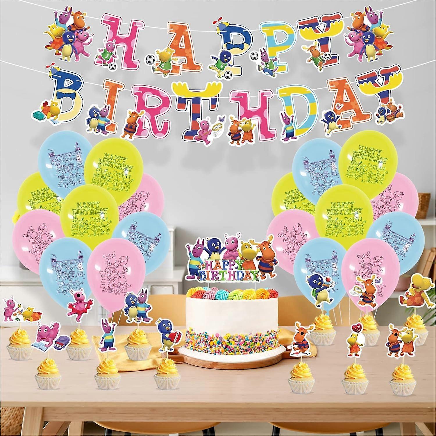 Backyardigans Birthday Party Decorations Backyardigans Party Supplies ...
