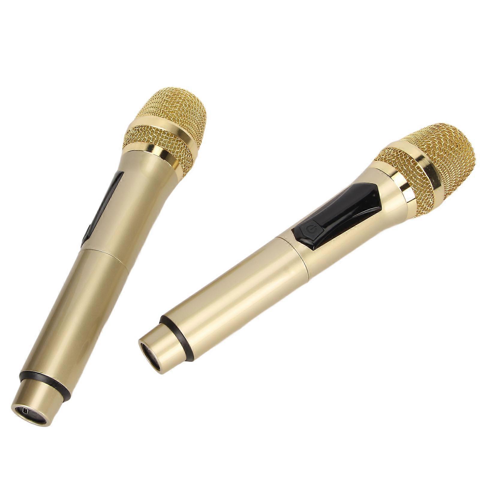 Wireless Dynamic Microphone Rechargeable Auto Pairing Universal ...