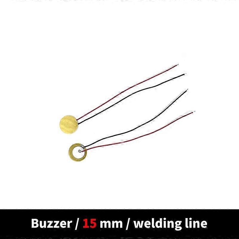 10pcs 12/15/18/20/27/35MM/50MM Buzze Piezoelectric Piezo Ceramic Copper sheet Sounder Sensor ...