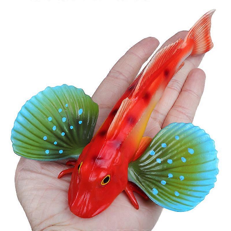 Simulation Marine Life Fish Toy Animal Model Solid Plastic Arapaima ...
