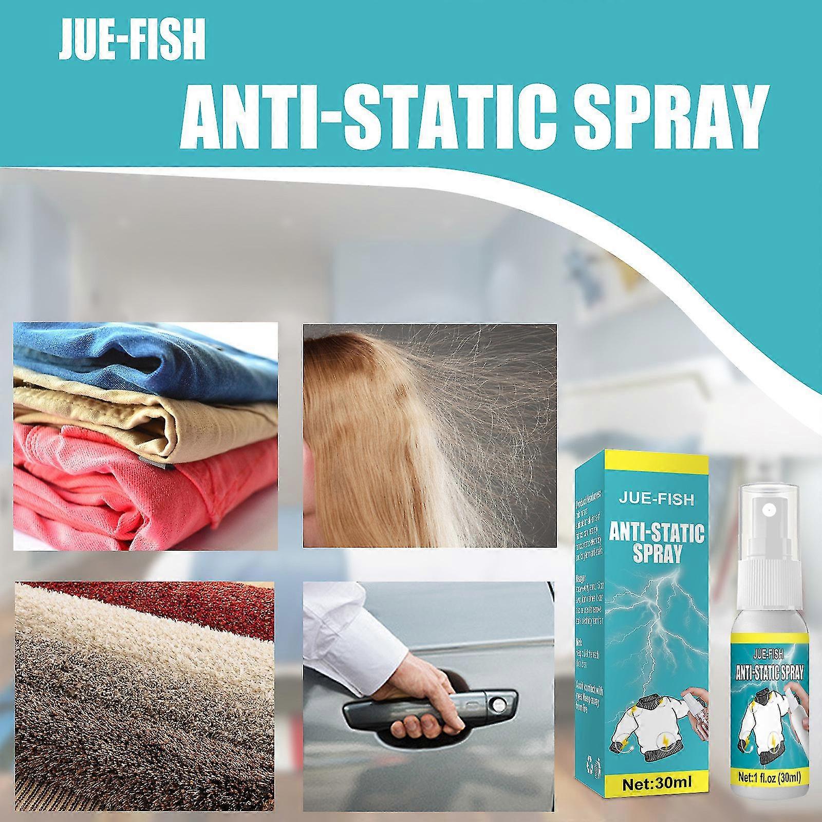 Natural Static Remover Clothes Static Spray Antistatic Spray Travel ...