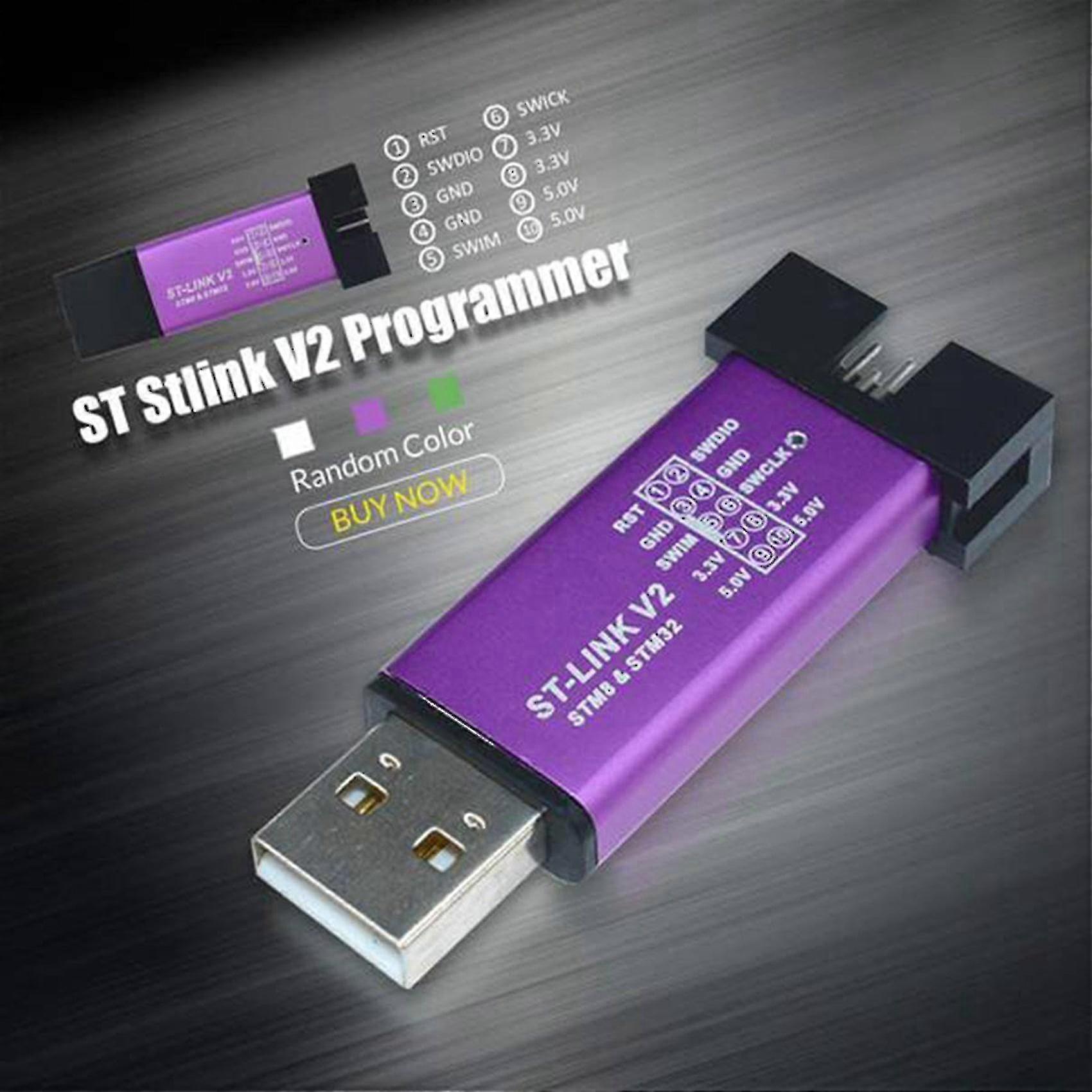St-link V2 programmeringsenhet Emulator Downloader + 40pin ...