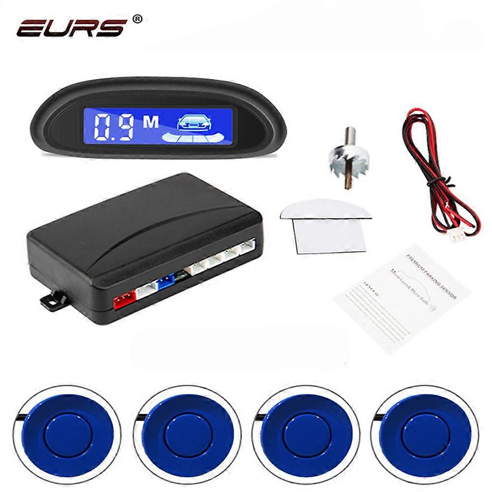 Car Parking radar 4 Sensor Kit 22mm Parktronic Display Reversing Radar ...