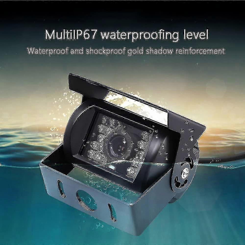 Rear View Camera 4 Pin Connector 12v 24v Waterproof Night Vision Camera ...