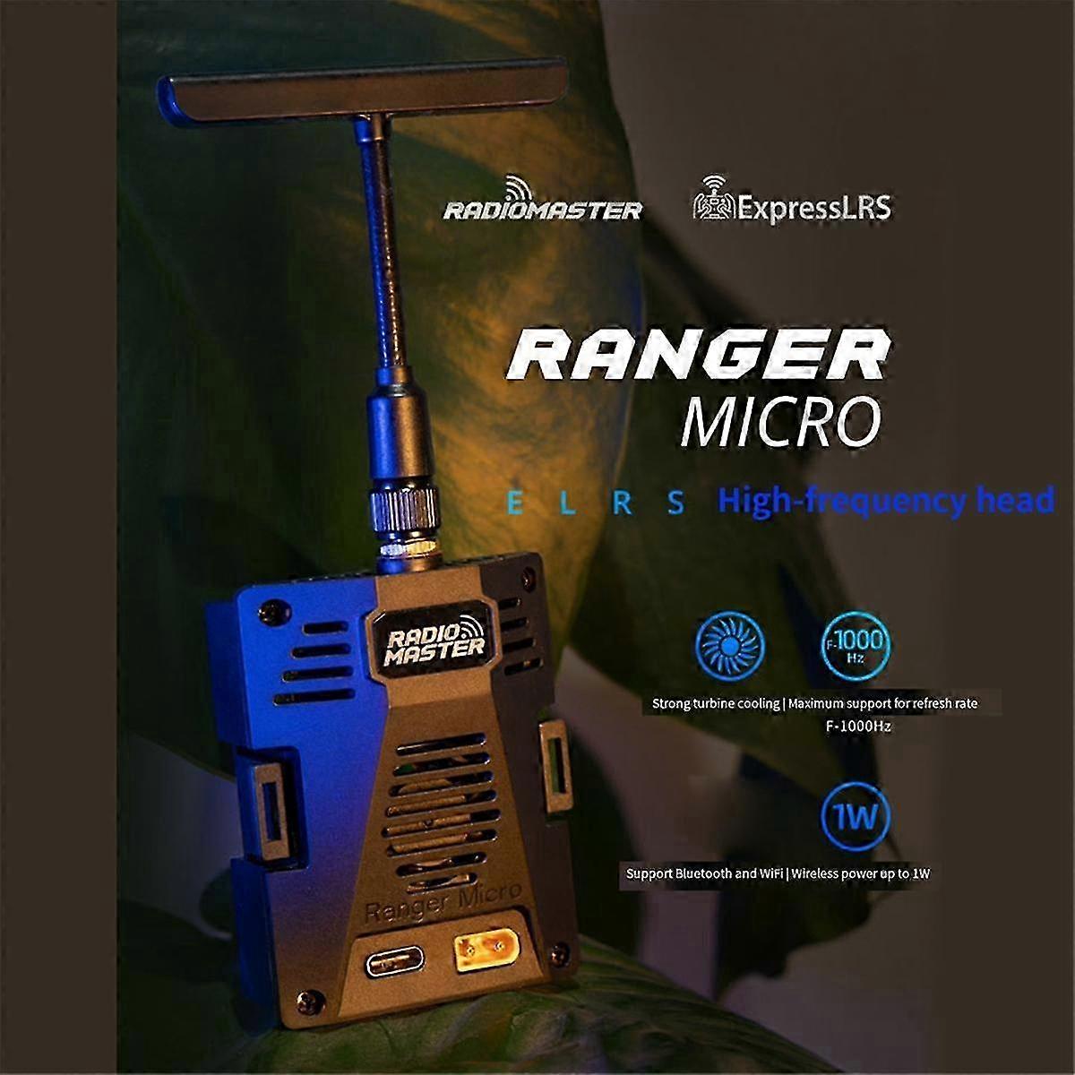 Micro-elrs High Frequency Head Receiver 2.4ghz Elrs Module,for Tx12mkii ...