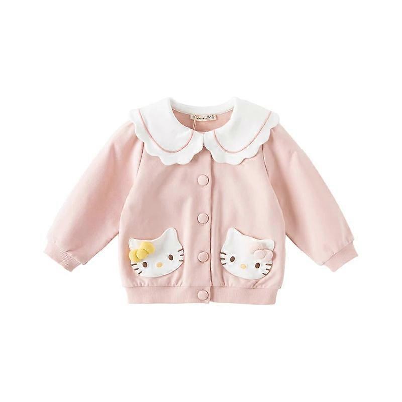 Kawaii Sanrio Hej Kitty Tecknad film Anime Höst Baby Kläder Pojkar ...