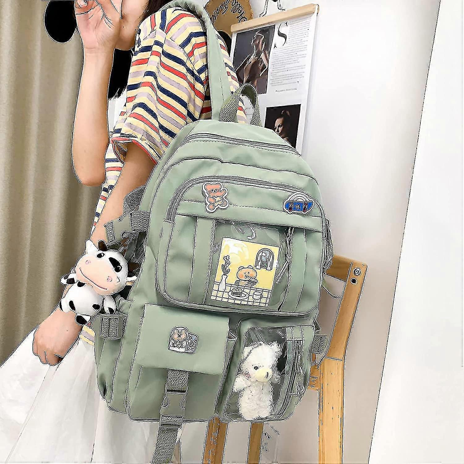 Backpack. Japanese Kawaii Backpack School Bag With Pendant. Small ...