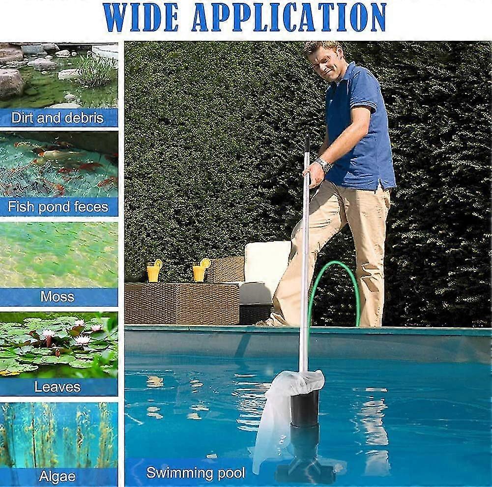 Portable Pool Vacuum Cleaner For Above Ground Pools, Spa, Fountain, Hot ...