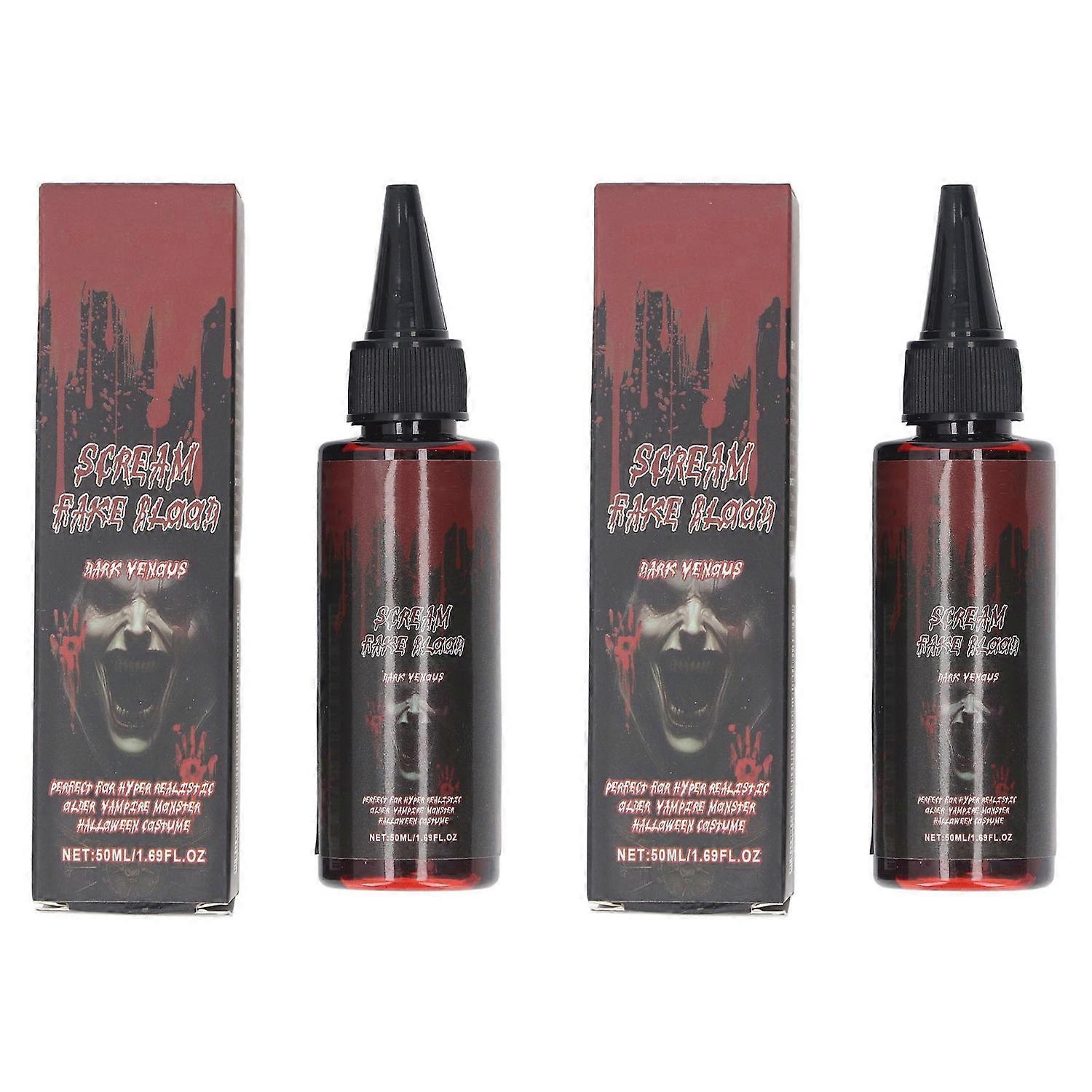 Dripping Fake Blood Realistic Sticky Skin Friendly Liquid Blood for ...