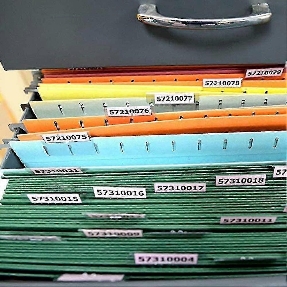 50 Pack Hanging Folder Quick Identification Tabs And Inserts, Easy To ...