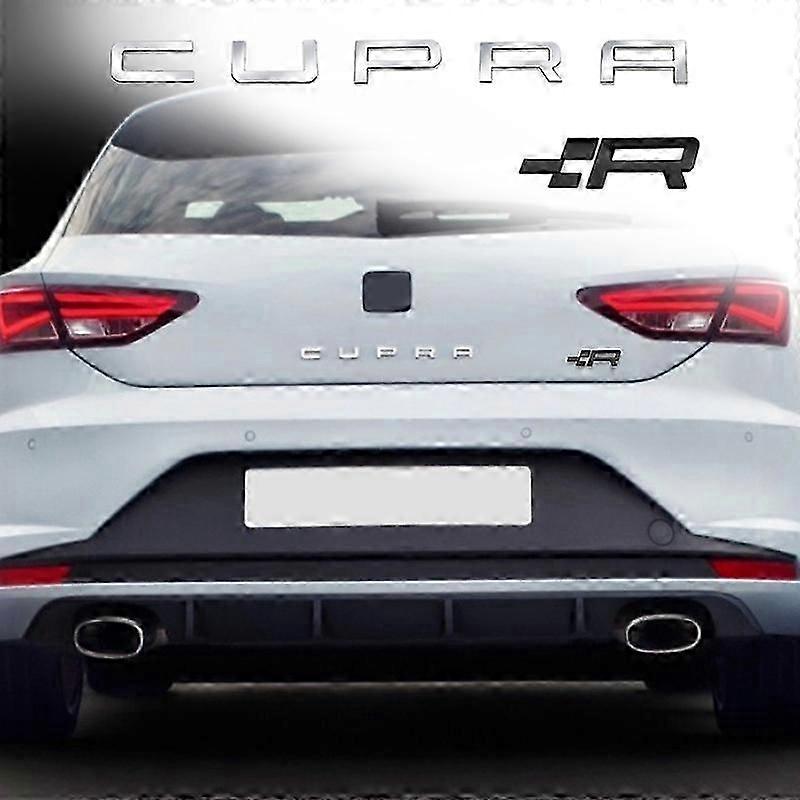 Car Sticker Metal R Logo Emblem Badge Trunk Decal For Seat Cupra Leon ...