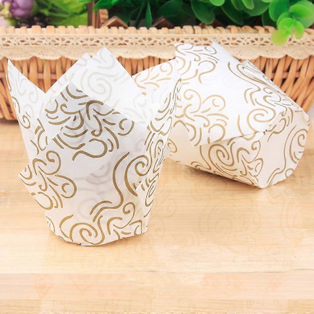 Cupcake Liners Cup Paper Tuli Baking Box Cake Muffin Cup Box | Fruugo UK