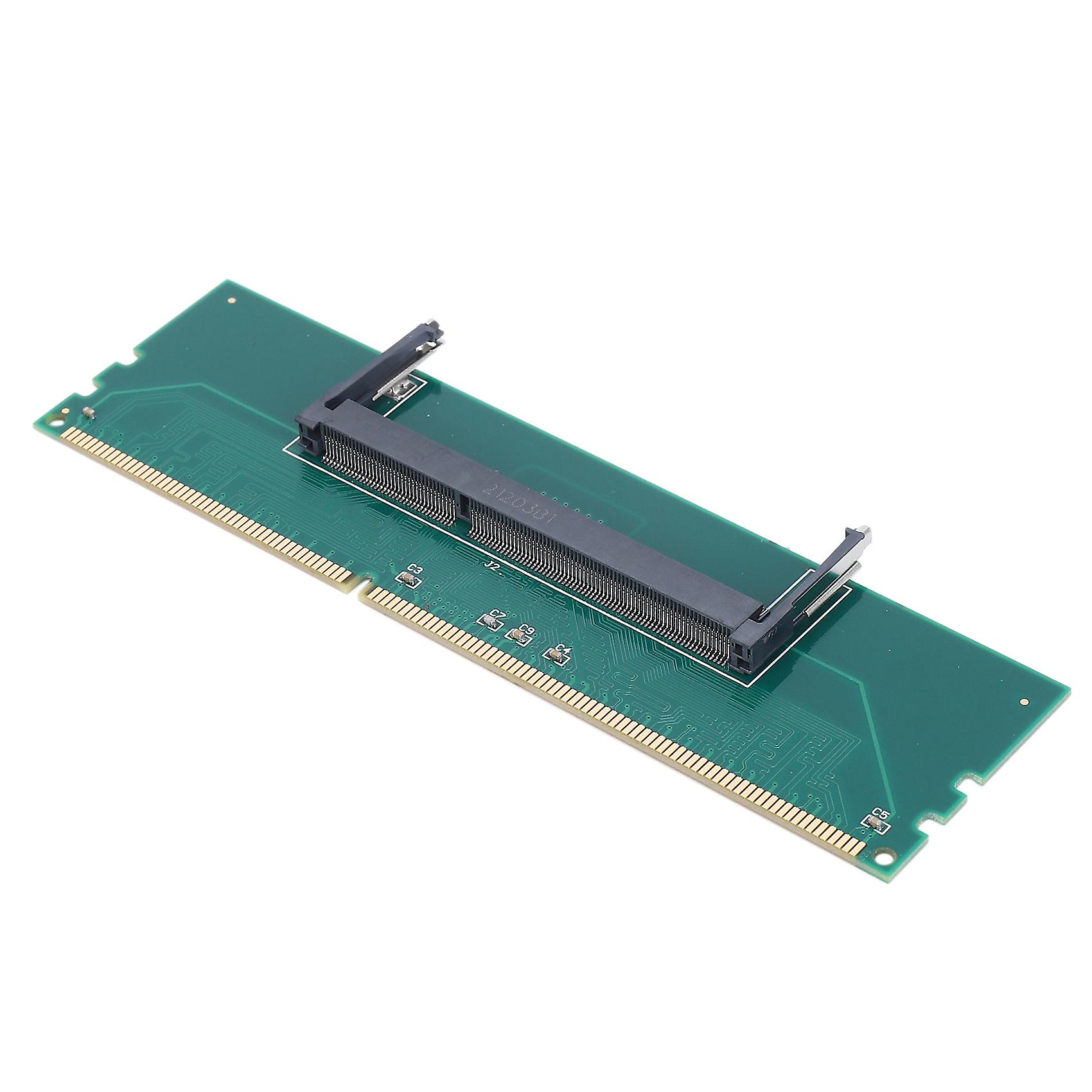 DDR3 Laptop SO-DIMM to Desktop DIMM Memory RAM Connector Adapter DDR3 ...
