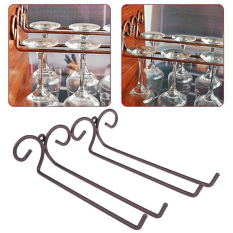 Beverage tubs chillers wine glass rack tumbler hanging holder wall ...