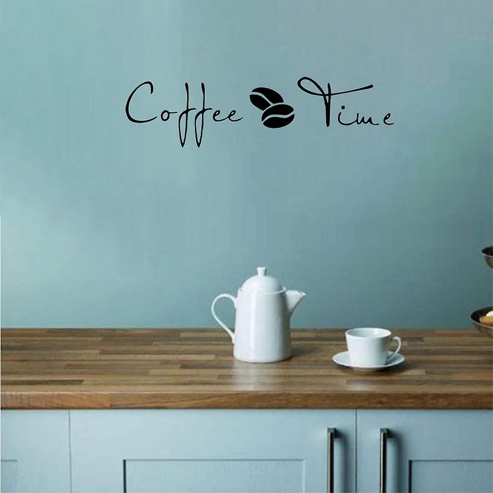 Coffee Time Wall Decor Stickers, ?coffee Beans Stick Wallpaper, Art ...