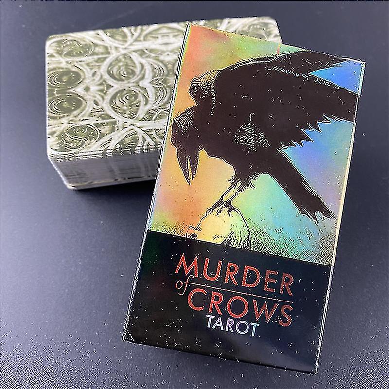 Murder Of Crows Tarot Card For Divination English Version Tarot Deck ...