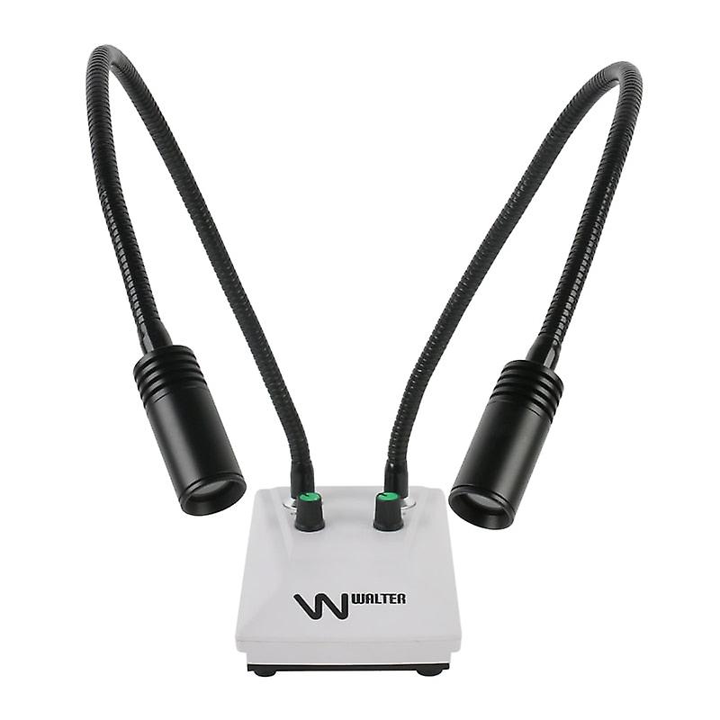 Industry Illuminator Led Double Gooseneck Lamp 6w 7500k For Video ...